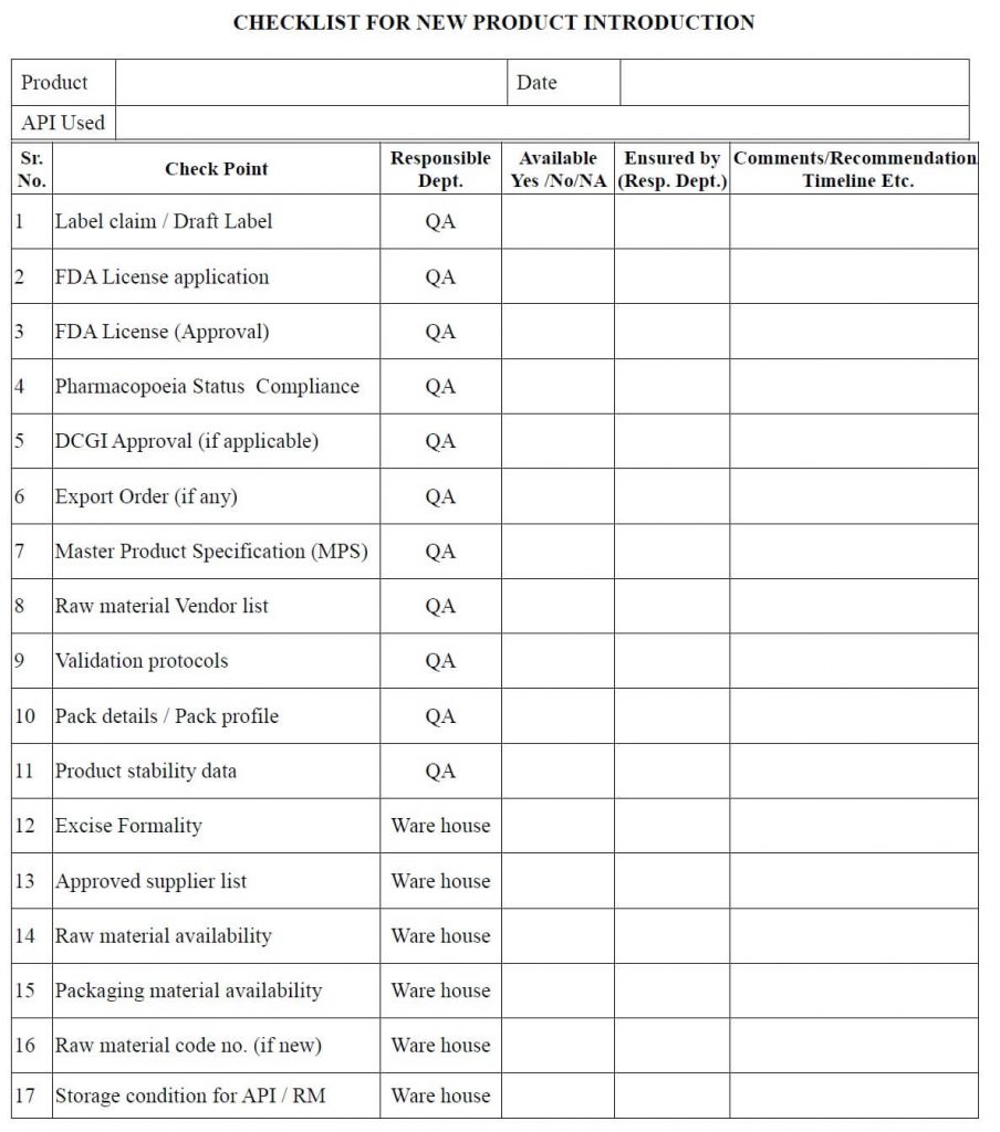 Technology Transfer SOP of Drug Product - Pharma Beginners