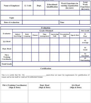 SOP for Training Management in Pharma - Pharma Beginners